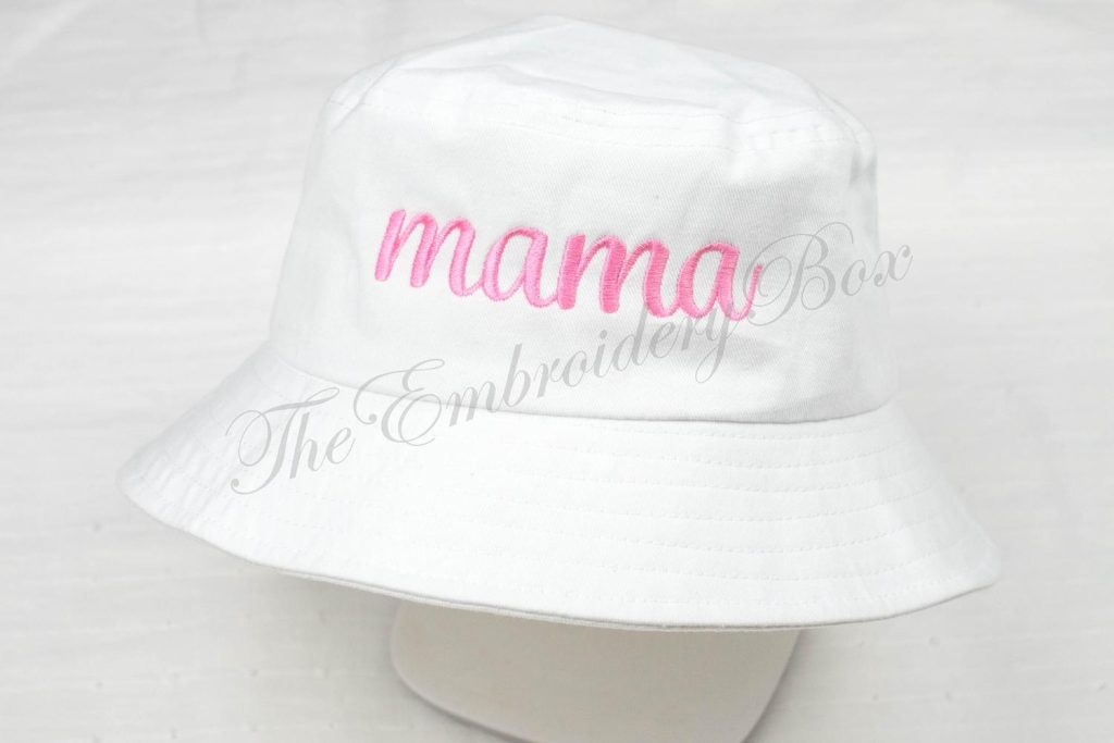 Personalized Embroidered Bucket Hat - The Embroidery Box